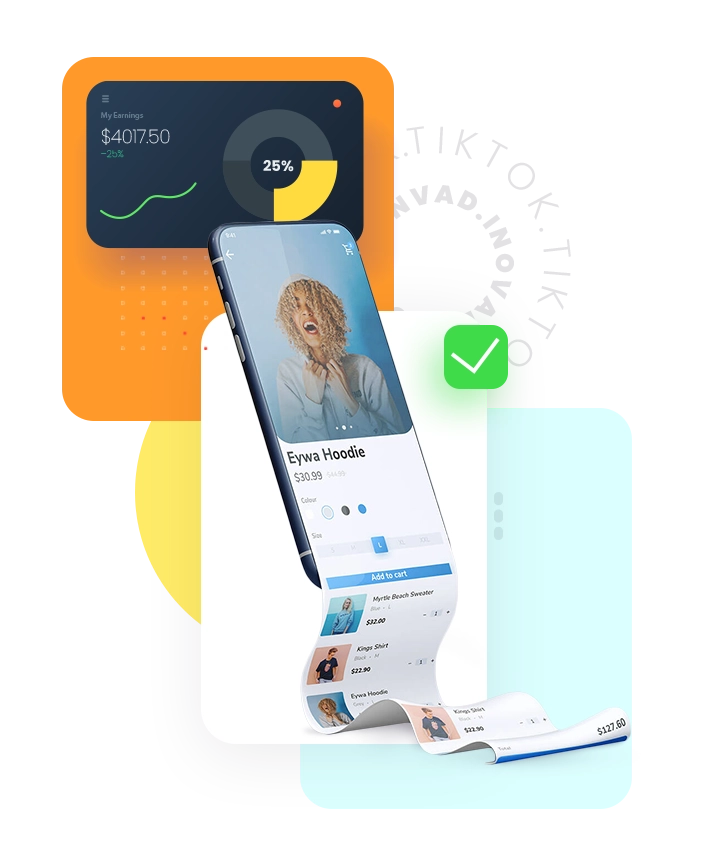 Landing Page - Tiktok for e-commerce - INOVAD